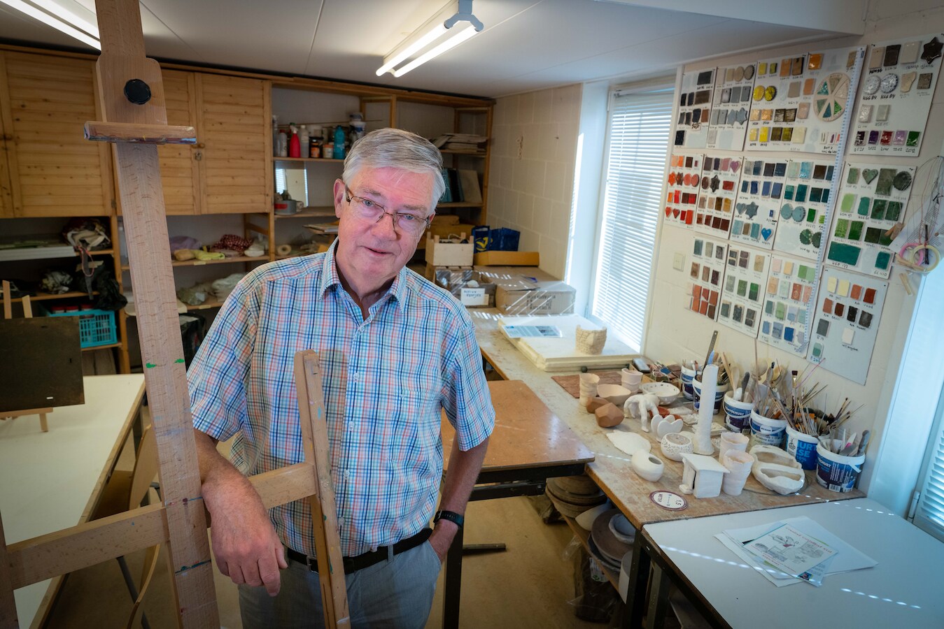 Lintje voor oud-voorzitter Ron van Hoeven - Creatief Collectief Elst